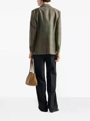Prada Gabardine Trousers - Blue