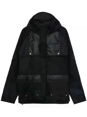 Junya Watanabe Logo-print Hooded Jacket - Black