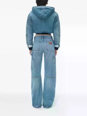 Alexander Wang Crystal Carpenter Jeans