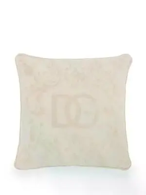 Dolce & Gabbana Cotton Cushion Neutrals
