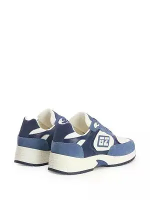 GIUSEPPE ZANOTTI Low-top Panelled Sneakers - Blue