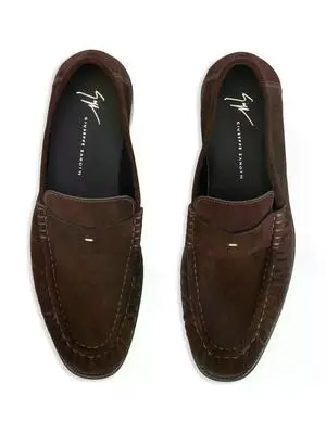 GIUSEPPE ZANOTTI Suede Loafers