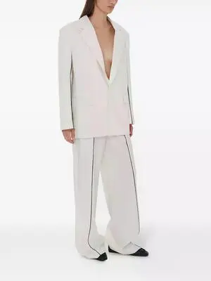 A.M.G. Contrast-piping Trousers