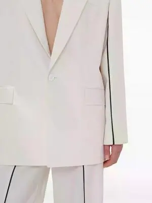 A.M.G. Contrast-piping Trousers