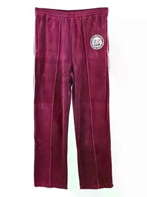 SAINT MXXXXXX Logo-patch Track Pants - Red