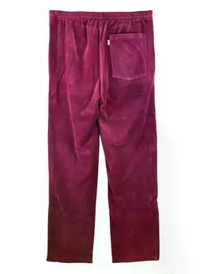 SAINT MXXXXXX Logo-patch Track Pants - Red
