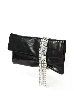 JIMMY CHOO Zandra Clutch Bag - Black