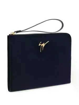 GIUSEPPE ZANOTTI Fabian Logo-plaque Clutch Bag