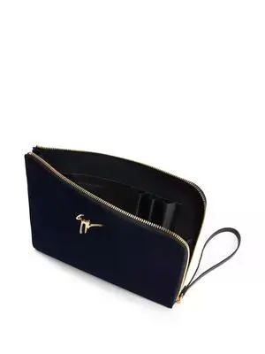 GIUSEPPE ZANOTTI Fabian Logo-plaque Clutch Bag