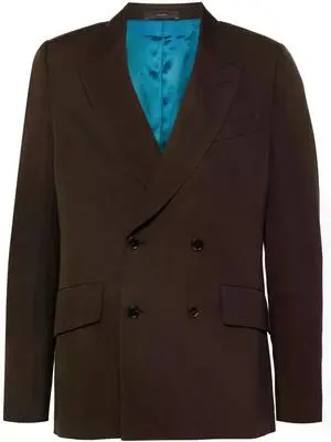 Paul Smith Double-breasted Blazer - Brown