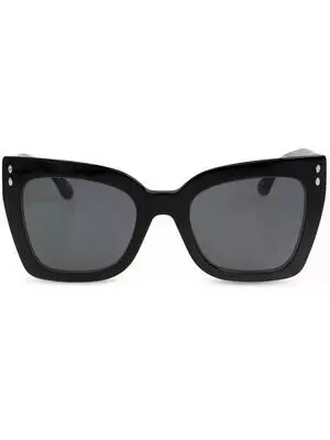 Isabel Marant Square Frame Sunglasses - Black