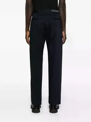 Alexander McQueen Gabardine Straight-leg Trousers