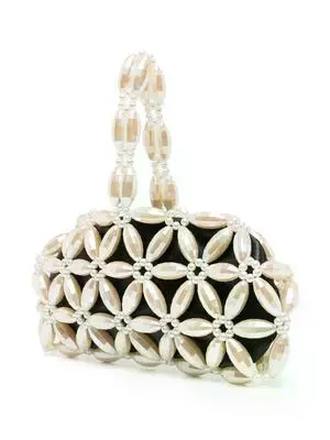 0711 TBILISI Pearl Embellished Tote Bag