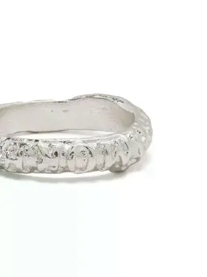 ALIGHIERI Tempo Engraved Sterling Ring