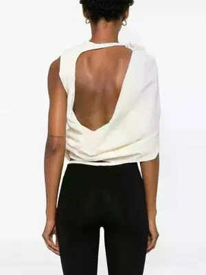 Magda Butrym Asymmetric Draped Top