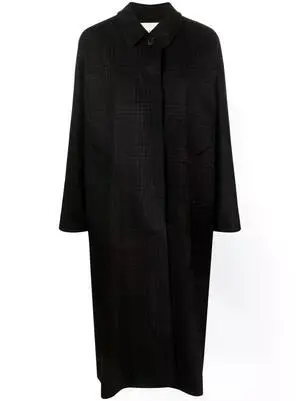 SKALL STUDIO Mary Check-print Mid-length Coat