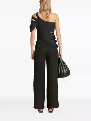 Cult Gaia Sashi One-shoulder Knit Top