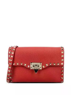 Valentino Garavani Small Rockstud Cross Body Bag - Red