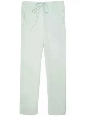 GOD'S TRUE CASHMERE Elasticated Waistband Cashmere Trousers - Green