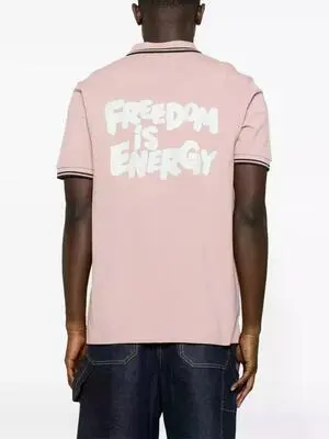 Comme Des Garçons X Fred Perry Logo-embroidered Polo Shirt