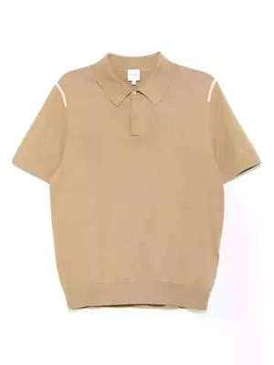 Paul Smith Organic-cotton Polo Shirt - Brown