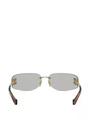 Miu Miu Logo Detail Sunglasses