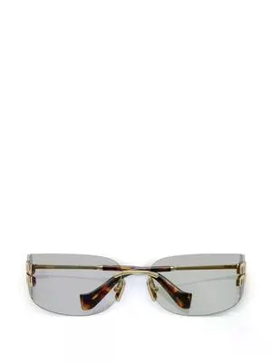 Miu Miu Logo Detail Sunglasses
