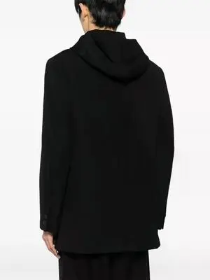 Yohji Yamamoto Hooded Wool Jacket