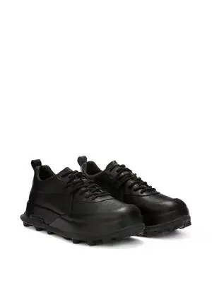 JIL SANDER Calf Leather Chunky Toecap Sneakers - Black