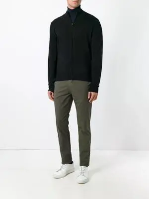 John Smedley High Neck Zipped Cardigan