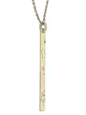 PARTS OF FOUR Sterling Plate Necklace