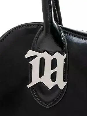 MISBHV Uptown Bowling Bag With Silver-tone Logo Plaque