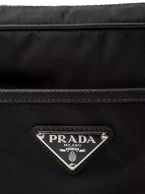 Prada Re-nylon Messenger Bag With Saffiano Leather Trim