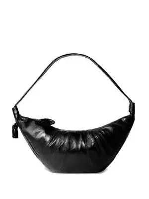 LEMAIRE Croissant Shoulder Bag - Black