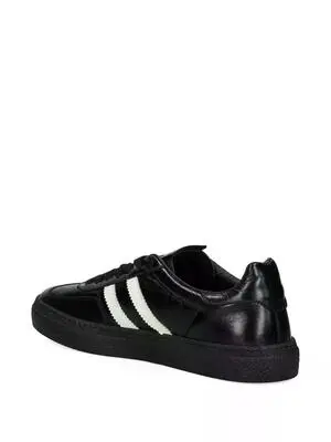 John Richmond Low-top Sneakers With Logo Stamp - Black