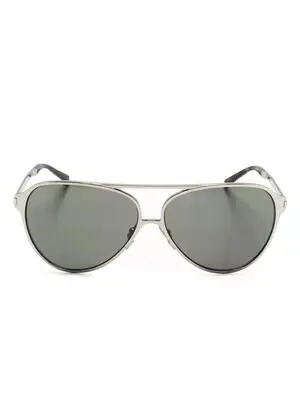 Saint Laurent Pilot-frame Sunglasses - Grey