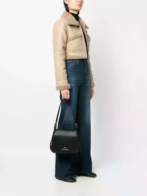 DURAZZI MILANO D-ring Calf Leather Tote Bag