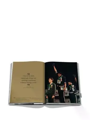 Assouline The Last Heroes: 100 Moments Of Olympics Legend Hardcover Book - White