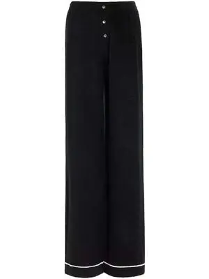 BARRIE Ultra-fine Trousers - Black
