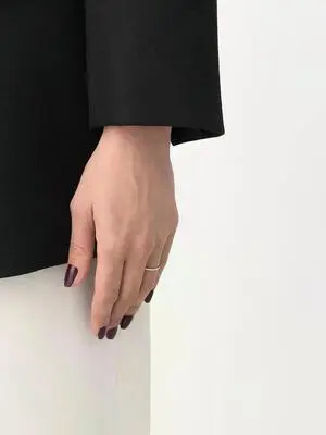 Le Gramme 18kt White Gold Slick Polished Ring
