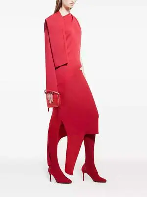 COURREGES Cloud Chained Bag - Red