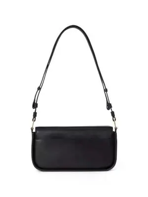 Karl Lagerfeld K/signature Leather Shoulder Bag