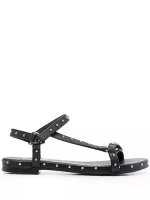 Agl Studded Open-toe Sandals - Black