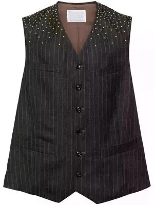 Kolor Stud-embellished Waistcoat