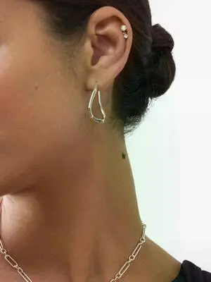 DINNY HALL Thalassa Medium Hoop Earrings