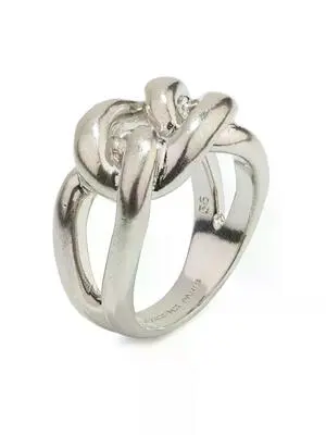 GOOSSENS Lhassa Chain-link Ring - Silver