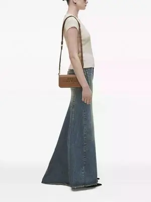 Marc Jacobs Mini The Leather Crossbody Bag - Brown