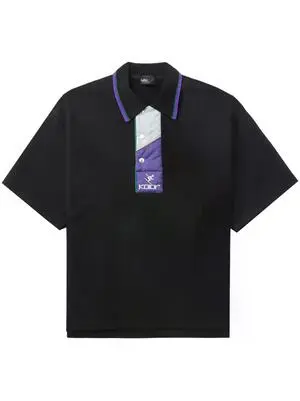 Kolor Logo-embroidered Polo Shirt - Black