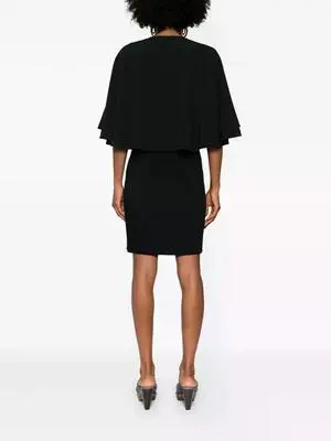 Chloé Draped Detail Cady Mini Dress