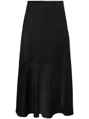 JIL SANDER High-waisted Panelled Midi Skirt